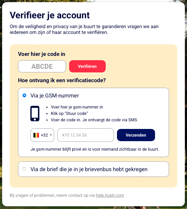 ¿Cómo me registro a través del sitio web? – Hoplr - Ayuda y soporte